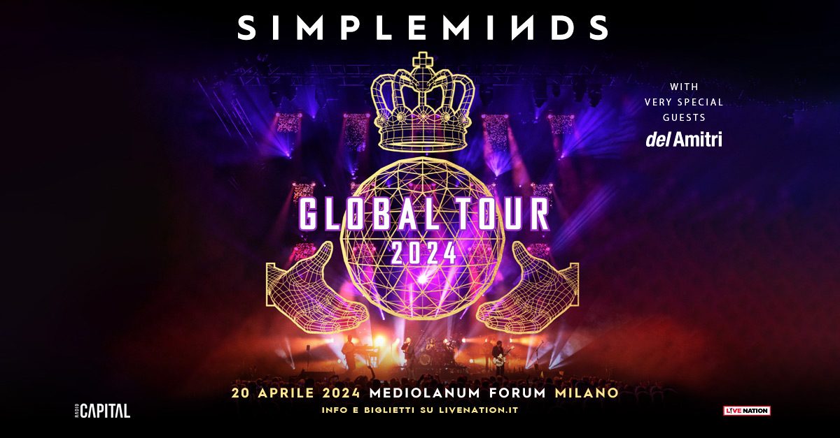 I Simple Minds in Italia per un'unica, imperdibile data nel 2024 ...