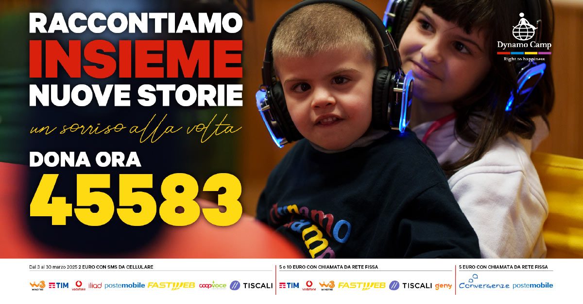 Dynamo Camp, manda anche tu un SMS solidale | Radio Capital