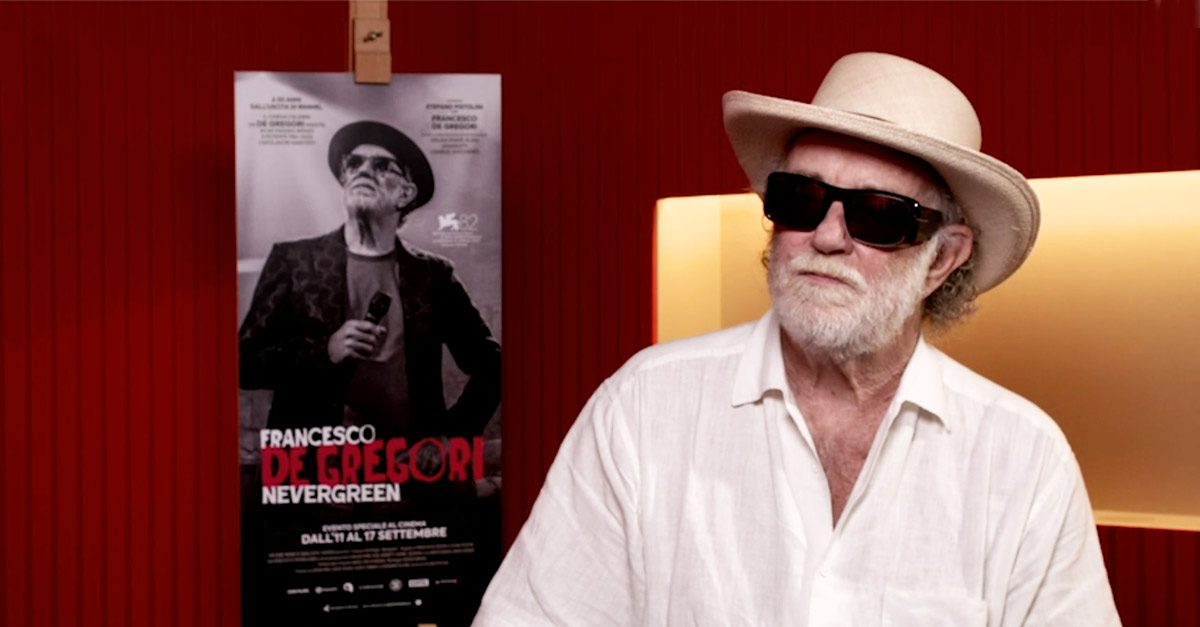La video intervista a Francesco De Gregori per il film Nevergreen ...