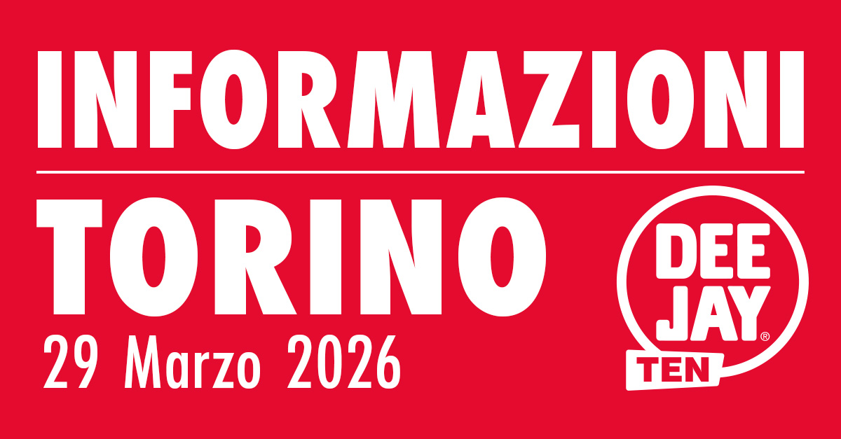 Deejay Ten 2026 - Torino: corsa, musica e festa con Radio Deejay ...