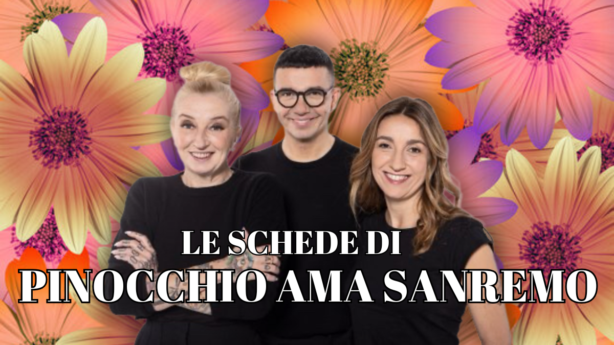 Le schede di Pinocchio per Sanremo 2026 | Radio Deejay